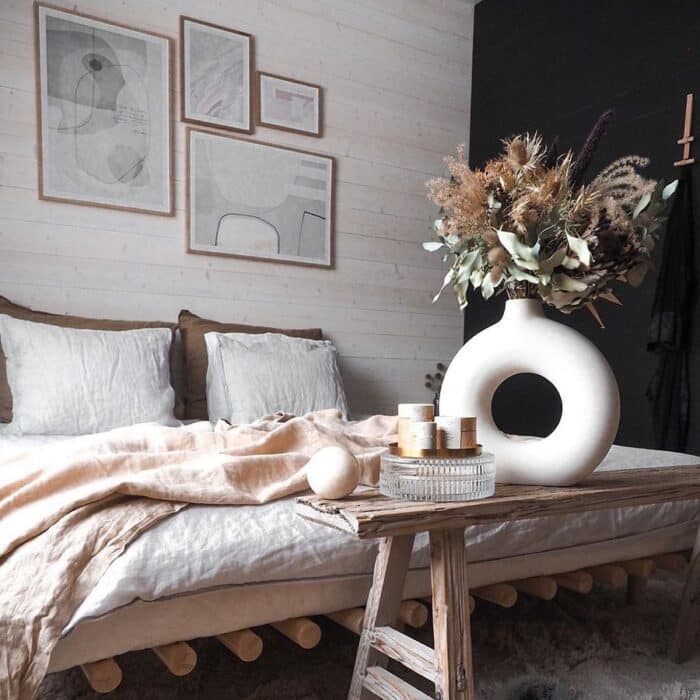 Pace Bed Frame From Karup Design in Solid Pine | Japan