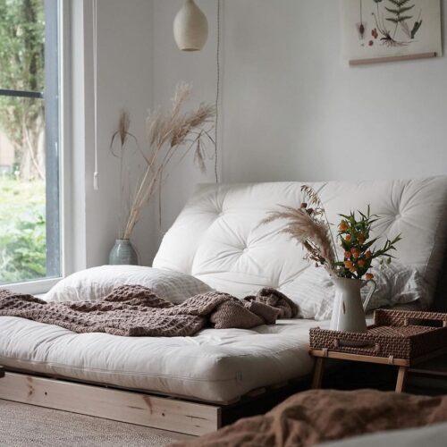 Roots 140 Sovesofa Fra Karup Design i FSC Fyrretræ | Japandi ♻