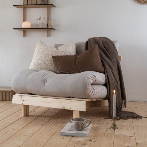 Roots 90 Sovesofa Fra Karup Design i FSC Fyrretræ | Japandi ♻