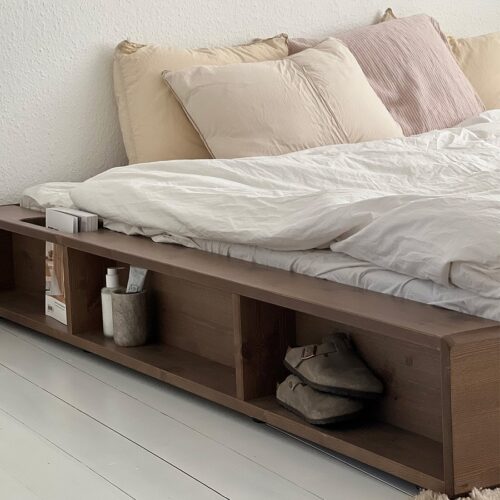 Ziggy Sengeramme Fra Karup Design i Massiv Fyrretræ | Japandi