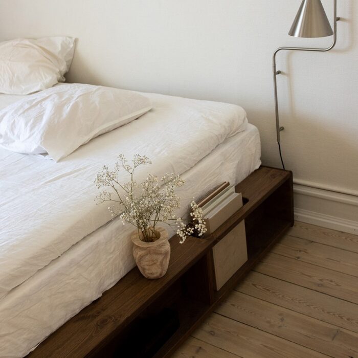 Ziggy Sengeramme Fra Karup Design i Massiv Fyrretræ | Japandi