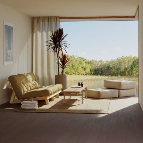 Lean Sovesofa Fra Karup Design i FSC Fyrretræ | 100% Japandi ♻